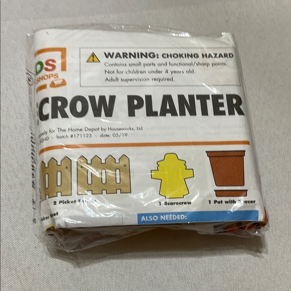 Other | Kids Scarecrow Planter Kit | Poshmark